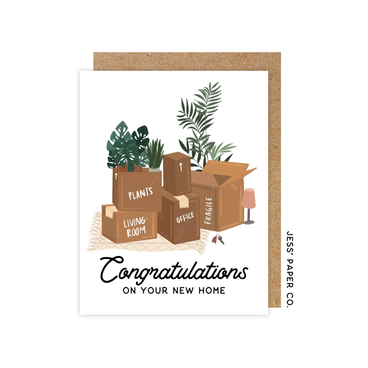 Jess Paper Co: Congratulations Moving Card – hanson road