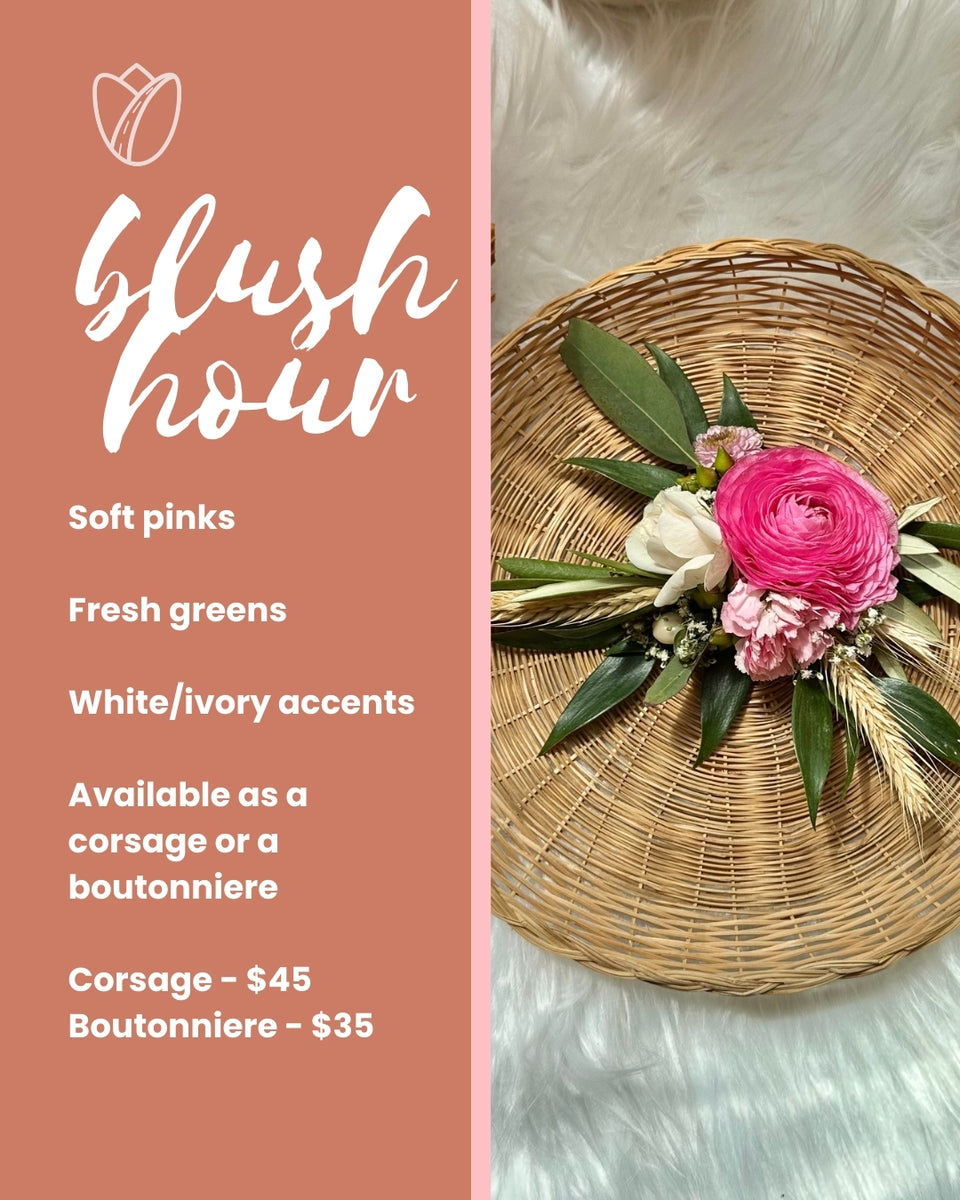 Forever Young | Blush Hour Corsage | Prom at Hanson Road 💗 – hanson road