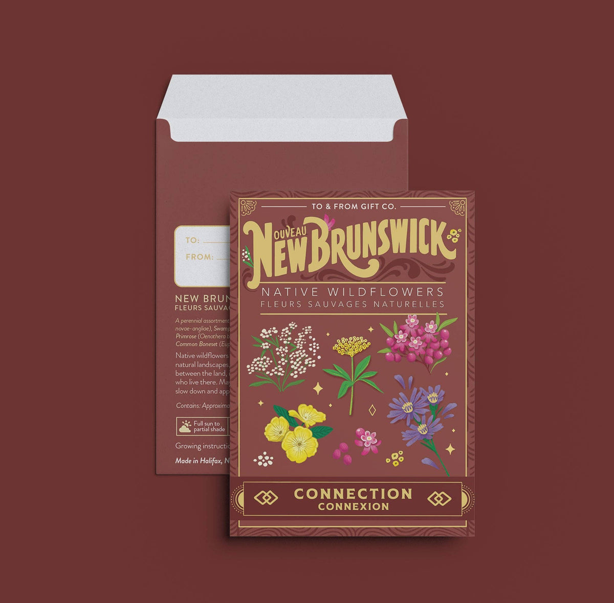 New Brunswick Native Wildflowers (Connection) - Seed Packet – hanson road