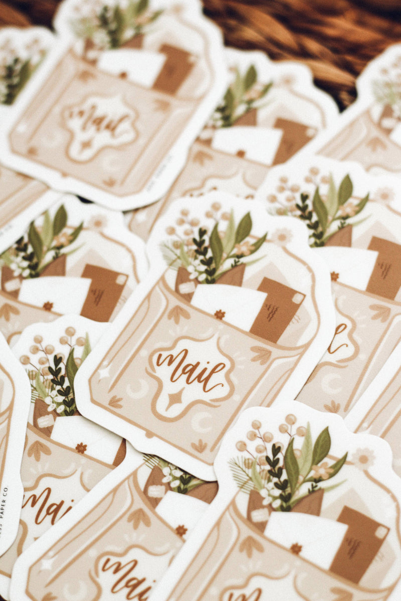 Jess's Paper Co: Sticker - Mailbox Florals – hanson road