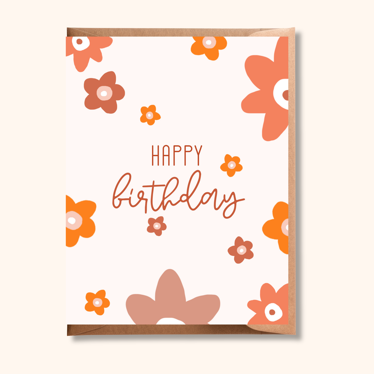 Happy Birthday Card | Boho Flowers – hanson road